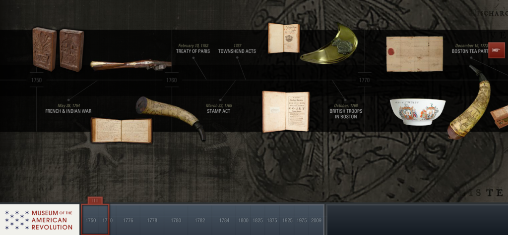 Interactive Technology: Museum of the American Revolution – Info-matic.org